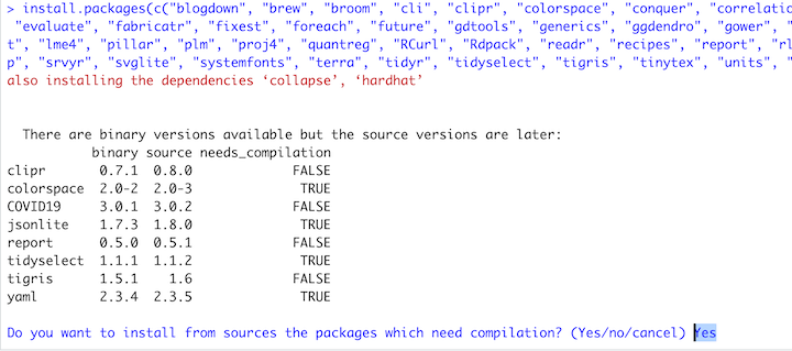 Installing The Tidycensus Declaredesign And Dataverse Packages Pols 2580